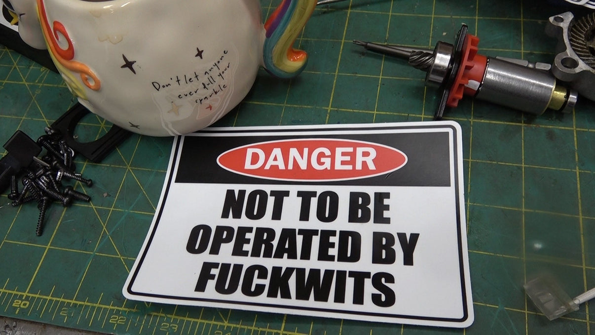 WARNING! MKI Stickers – AvE